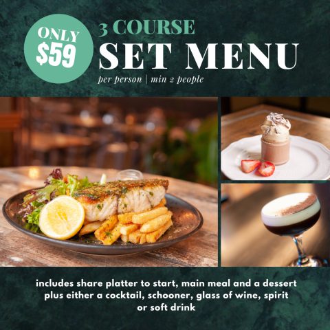 3 COURSE SET MENUS | Now at 2 locations! Little Lonsdale St & Flinders ...