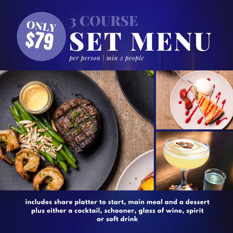 3 COURSE SET MENUS | Now at 2 locations! Little Lonsdale St & Flinders ...